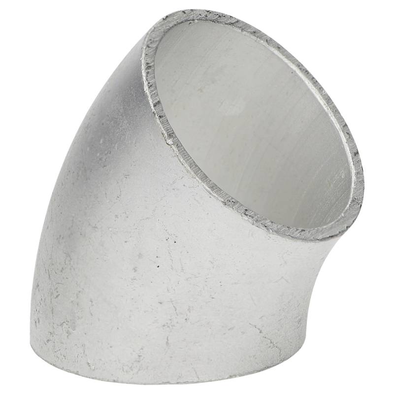 45° Alu Rohrbogen 90 x 2 mm, r=114,5 mm, BA3, ähnl. DIN 2605 , aus EN ...